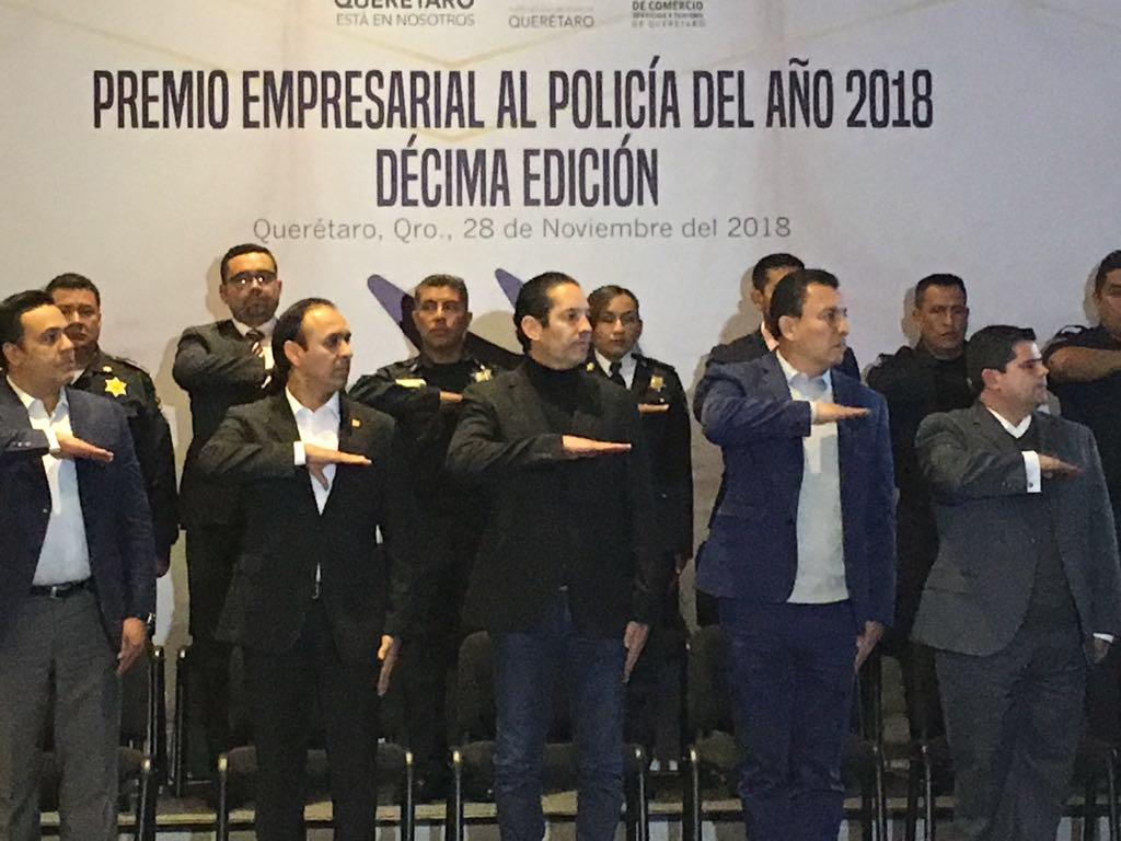 Entregan Premio Al Policía Del Año